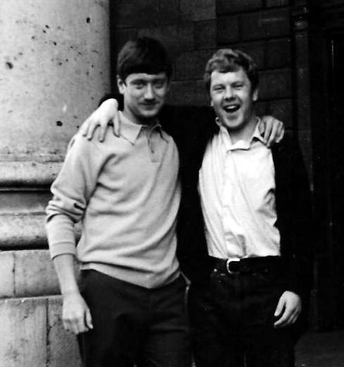 Monaghan Tom and Tommy Moy in Dublin in 1966 – THE DEMOCRAT