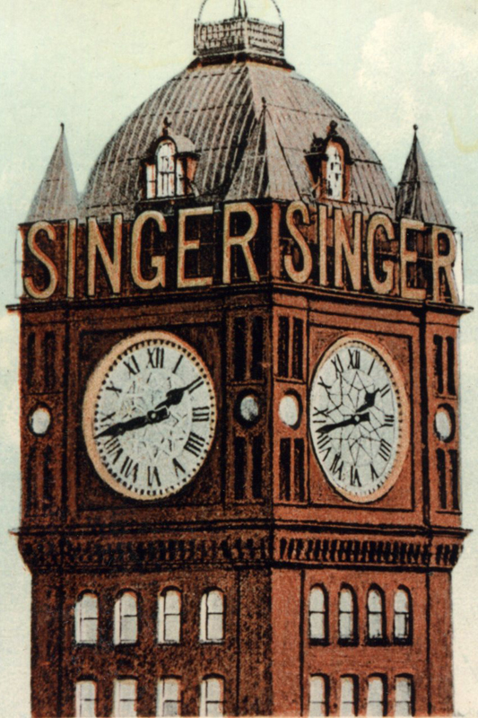 Singer clock 2 – THE DEMOCRAT