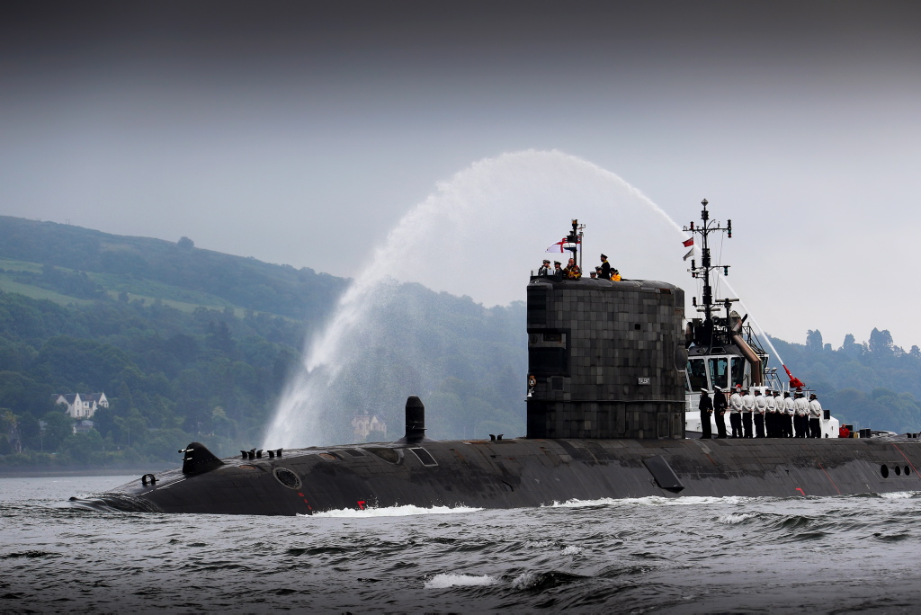 HMS Talent enters HMNB Clyde – THE DEMOCRAT