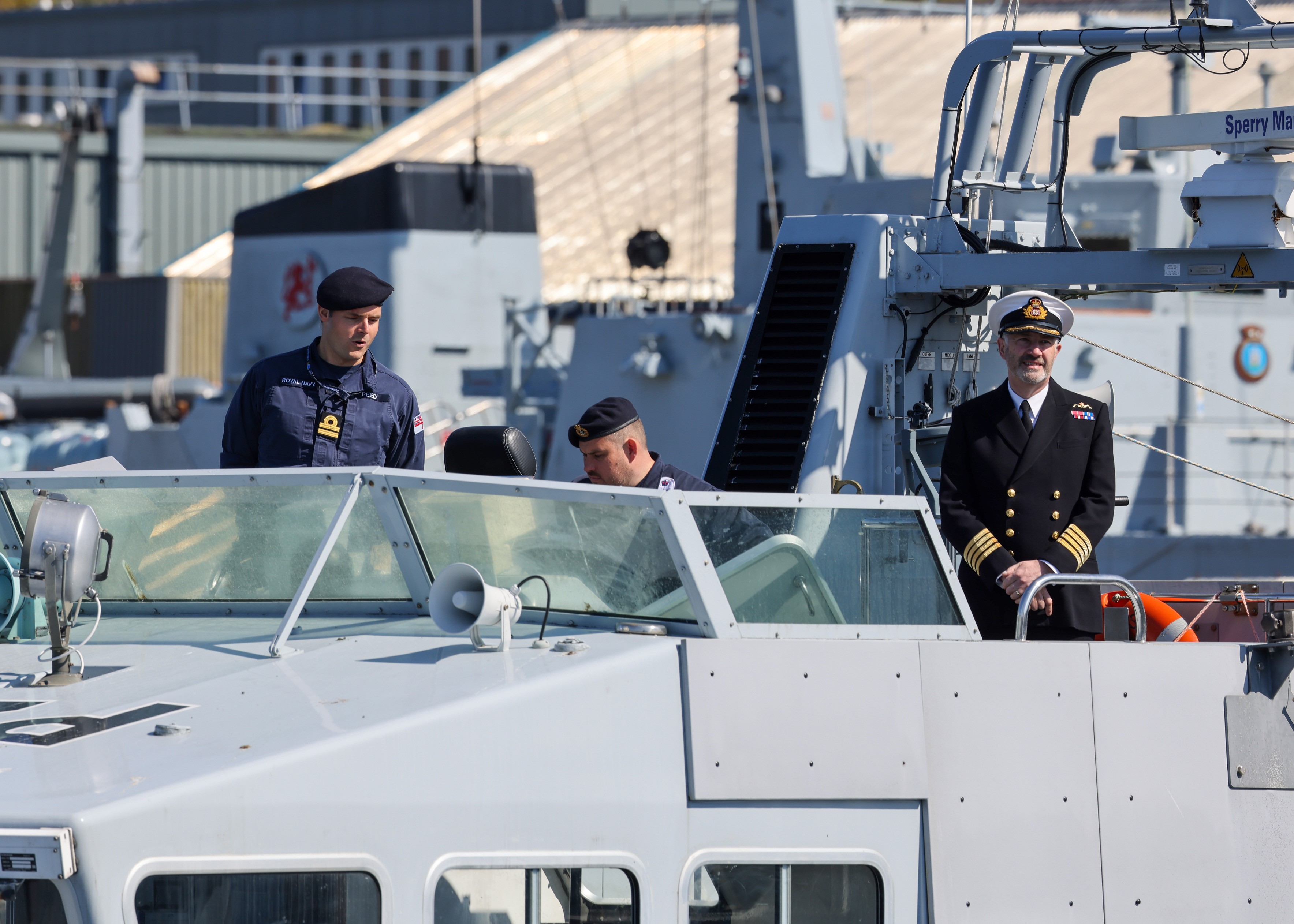ROYAL NAVY: NEW QUEEN’S HARBOUR MASTER FOR DOCKYARD PORT OF CLYDE – THE ...