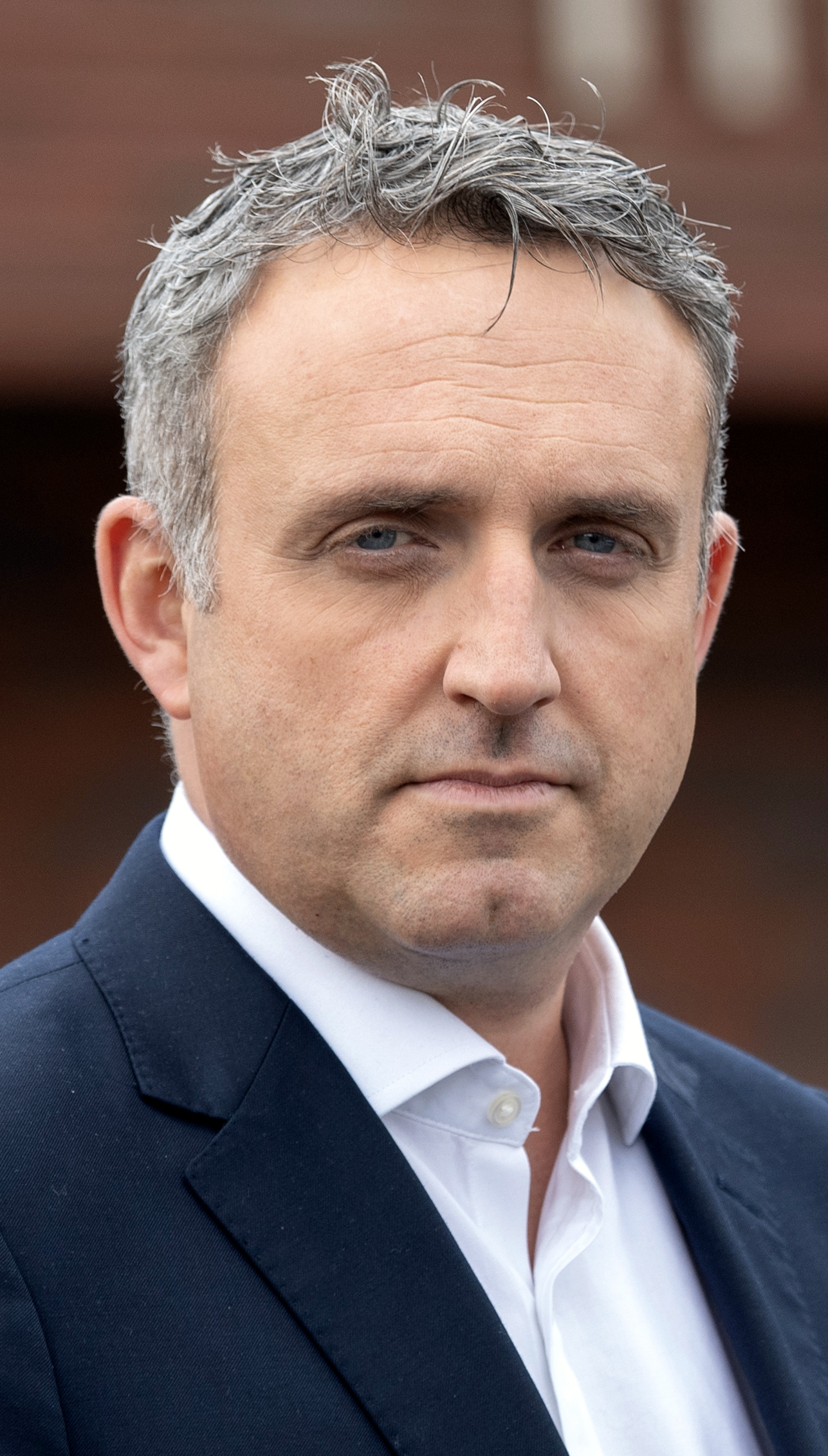 Hamilton Alex Cole-Hamilton outside the surgery 5 – THE DEMOCRAT